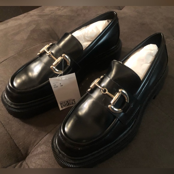 H&M | Shoes | Hm Horsebit Chunky Loafers | Poshmark
